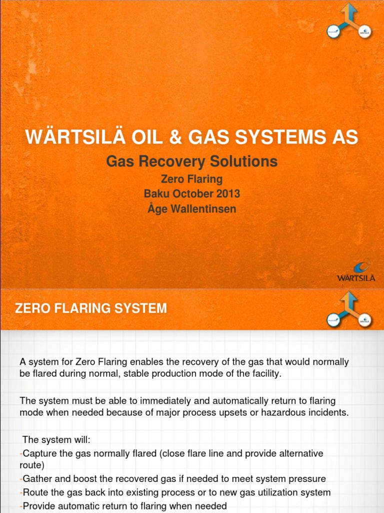 Wartsila Zero Flaring Baku | PDF | Natural Gas | Liquefied Petroleum Gas
