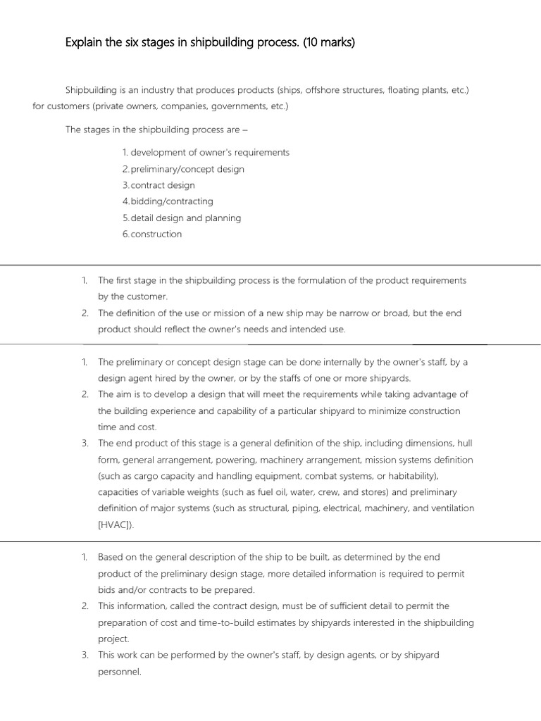 Shipbuilding Process | Shipbuilding | Ships
