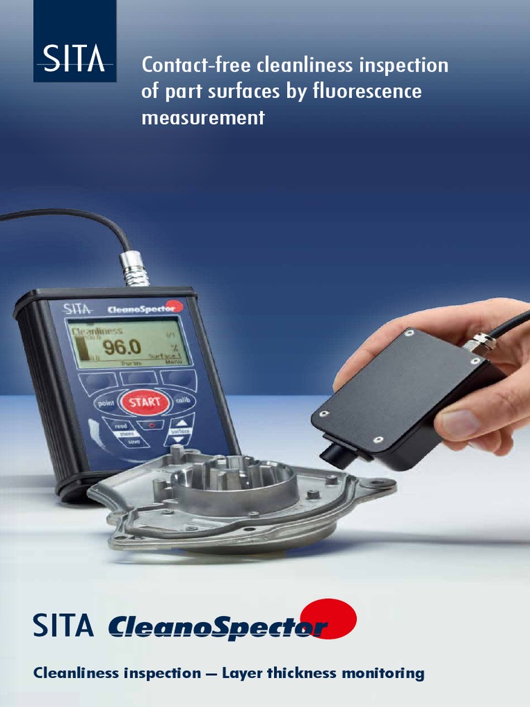 CleanoSpector Product Brochure | PDF | Ultraviolet | Optics