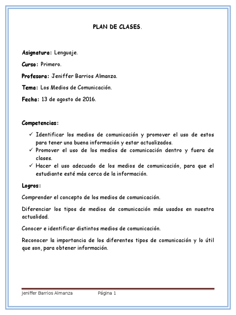 Los Medios De Comunicación Pdf Medios De Comunicación Televisión