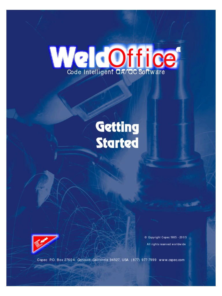 Manual Weldoffice PDF | PDF | Icon (Computing) | Welding