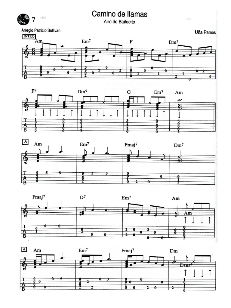 Acordes De Guitarra De árboles De Llamas