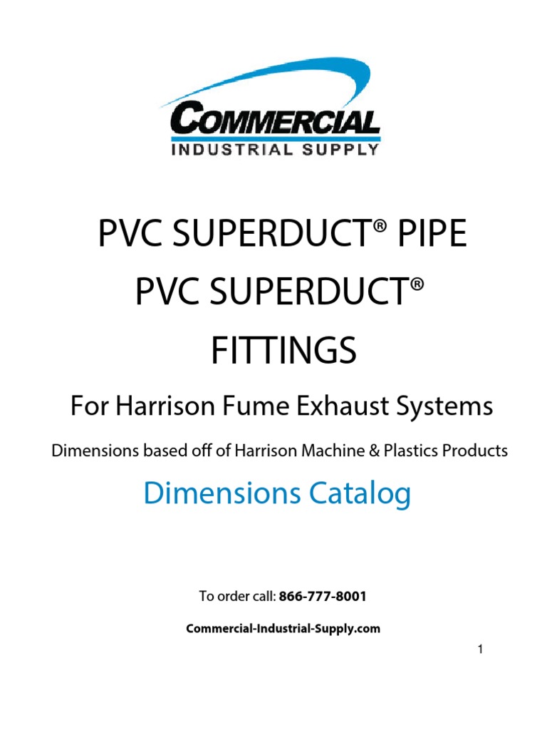 PVC Duct Dimensions | PDF | Pipe (Fluid Conveyance) | Building Engineering