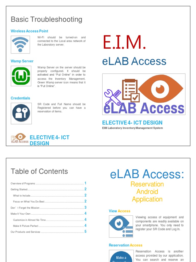 eLAB Access: Basic Troubleshooting | Download Free PDF | Android ...