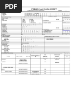 Pds Form Template | PDF | Government | Social Institutions