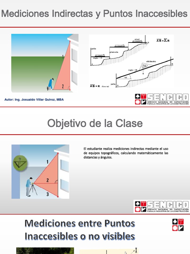 Sesión 6 B Mediciones Indirectas | PDF | Triángulo | Espacio