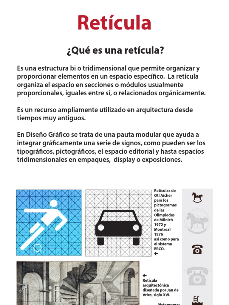 Tipos y Aplicaciones de Retículas en Diseño | PDF | Tipografía | Diseño