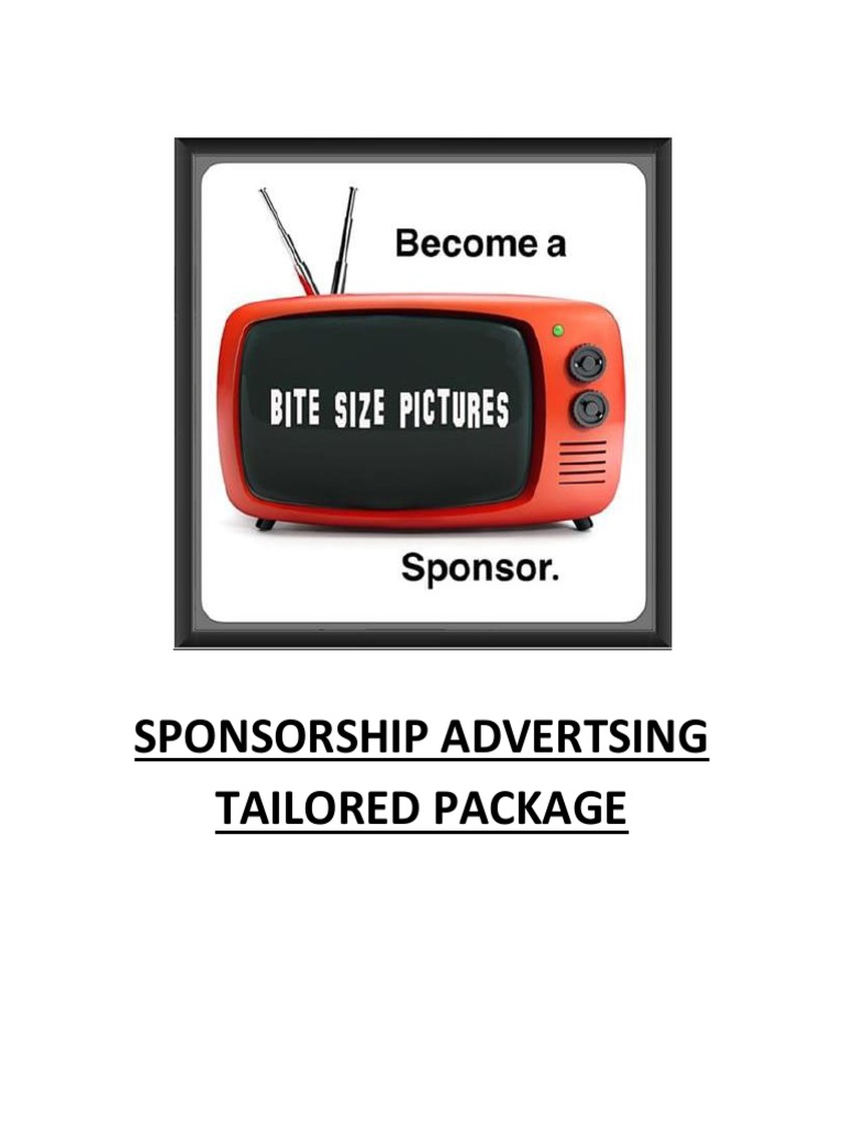 Sponsorship Advertsing Package | PDF