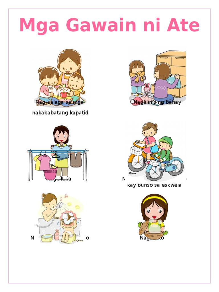 Gawain NG Kuya Ate | PDF