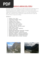 TABLAZOS | PDF | Perú | Geología