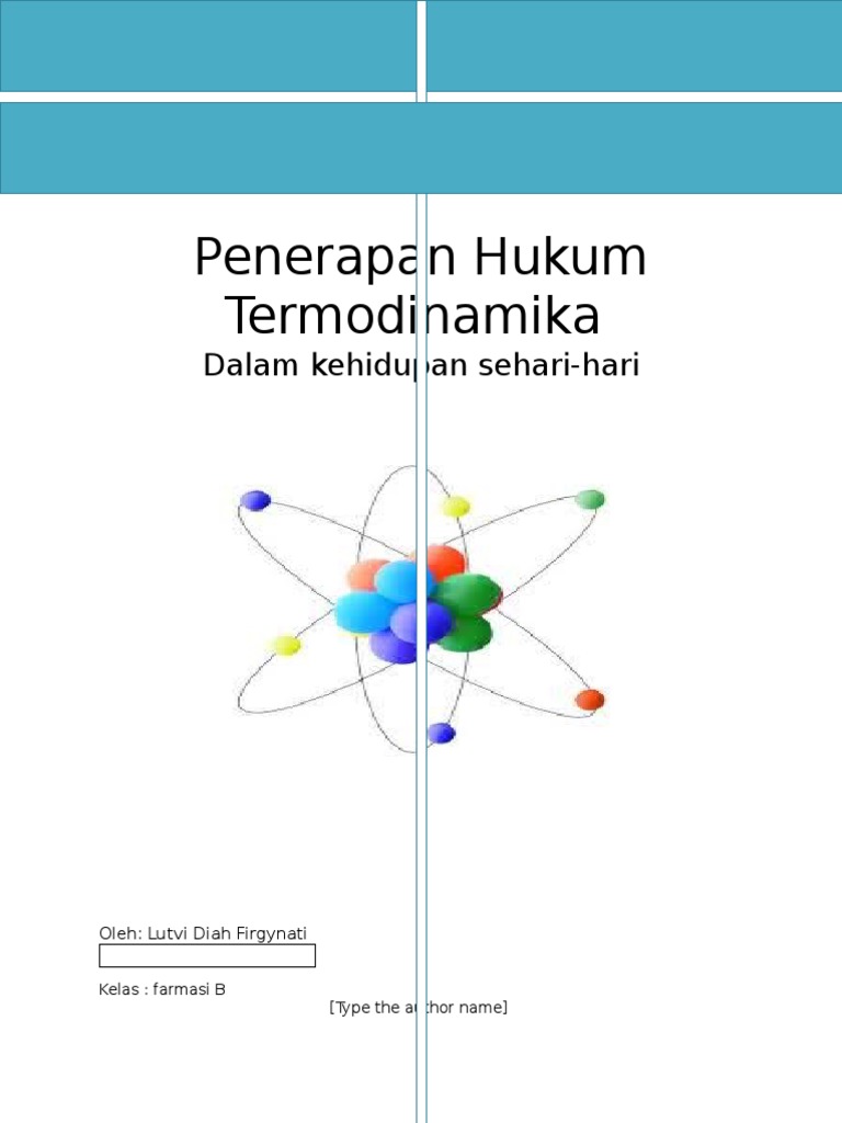 Penerapan Hukum Termodinamika | PDF