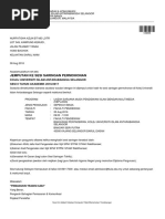 Contoh Internship SURAT RASMI PDRM | PDF