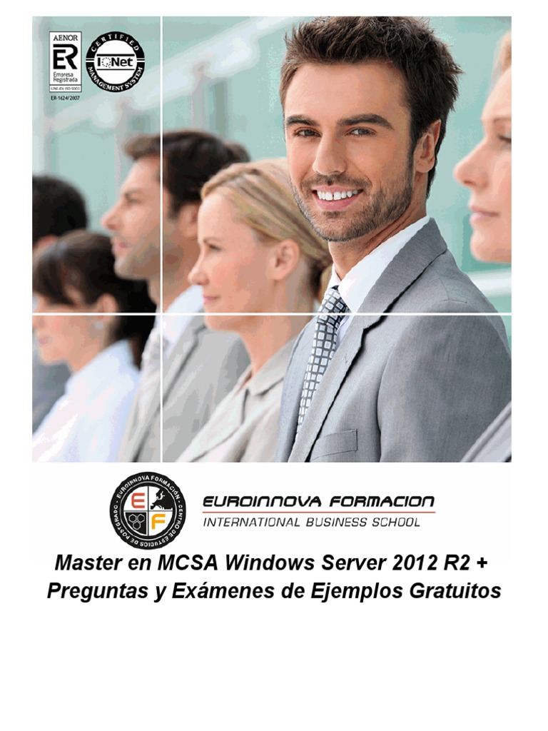 Master en MCSA Windows Server 2012 R2 + Preguntas y Exámenes de ...