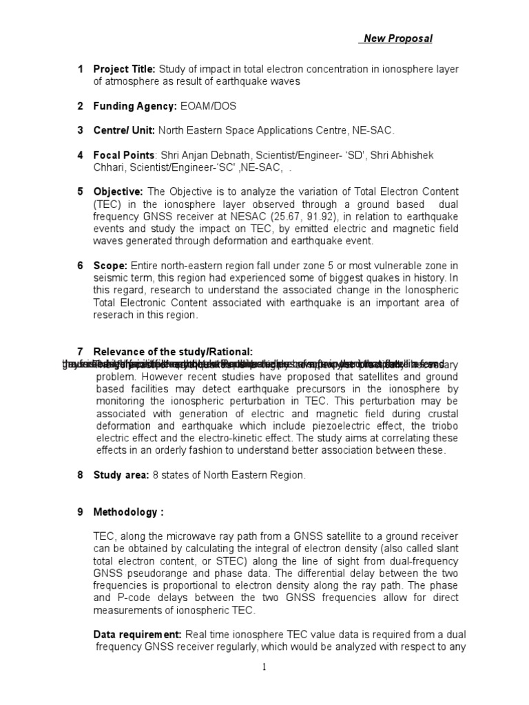 TEC Mod1 | Download Free PDF | Ionosphere | Perturbation Theory ...