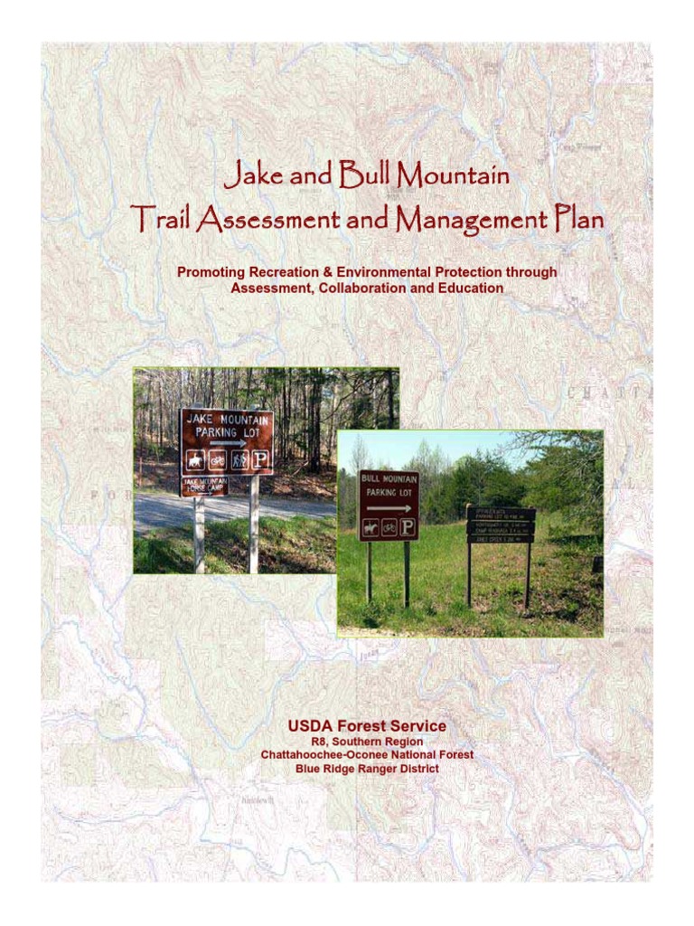 Mountain Trail Assessment Management Plan | Download Free PDF | Leisure
