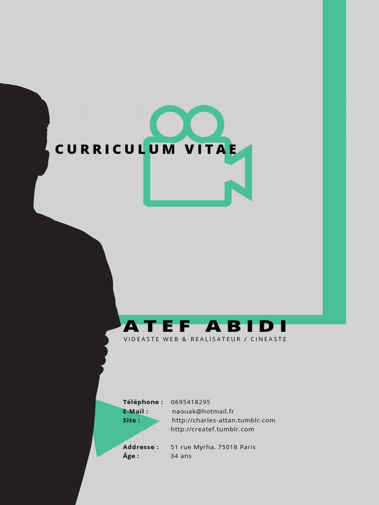 Profil Créatif de Vidéaste et Réalisateur | PDF