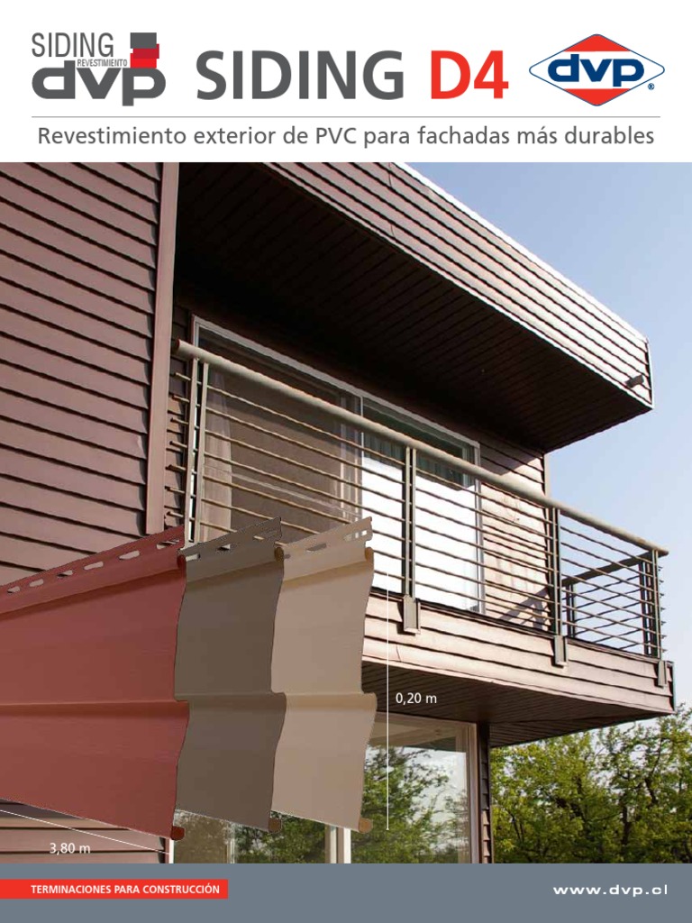 Siding D4 | PDF | Ingeniería de Edificación | Materiales