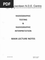 RT Film Interpretation (Image - Guide) | PDF | Nondestructive Testing ...