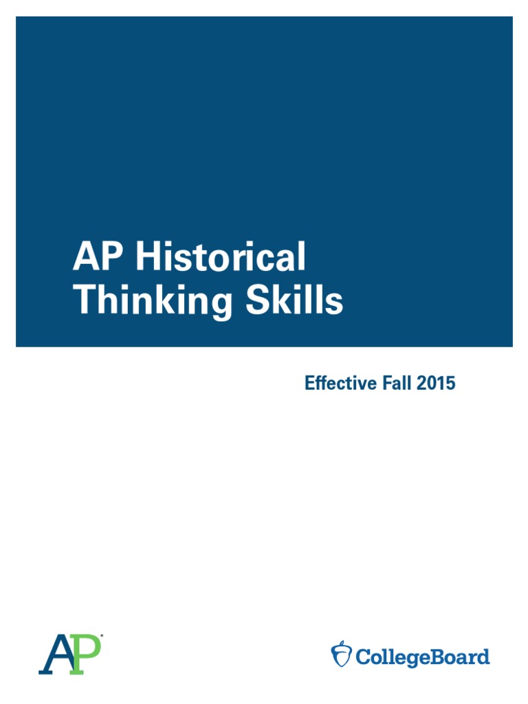 Historical Thinking Skills | PDF | Primary Sources | Argument