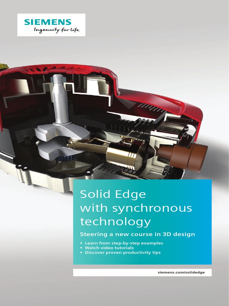 Siemens PLM Chapters 1 3 Solid Edge Synchronous Technology Ebook Tcm1023 247523 | PDF | Computer ...
