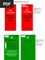 Check List Linea de Vida | PDF