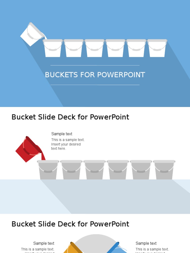 Buckets For Powerpoint | PDF