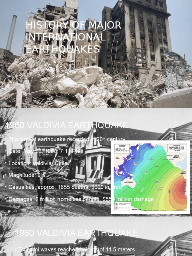 1960 Valdivia Earthquake Overview | PDF