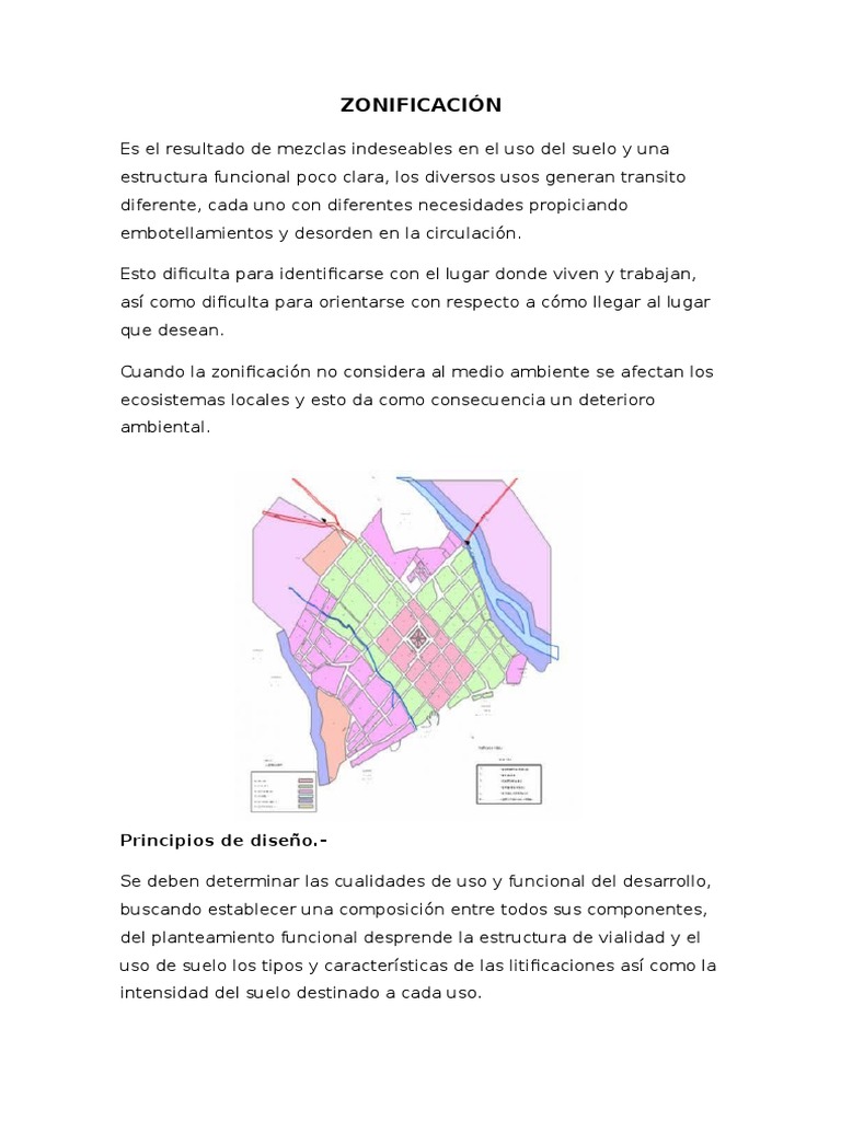 Zonificacion | PDF | Ciudad | Suelo