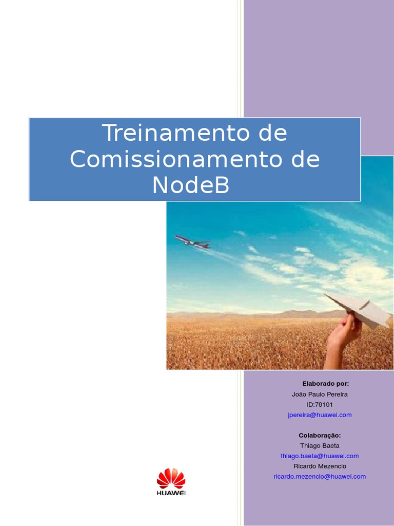 Treinamento Acesso NodeB | PDF | Eletrônicos | Telecomunicações