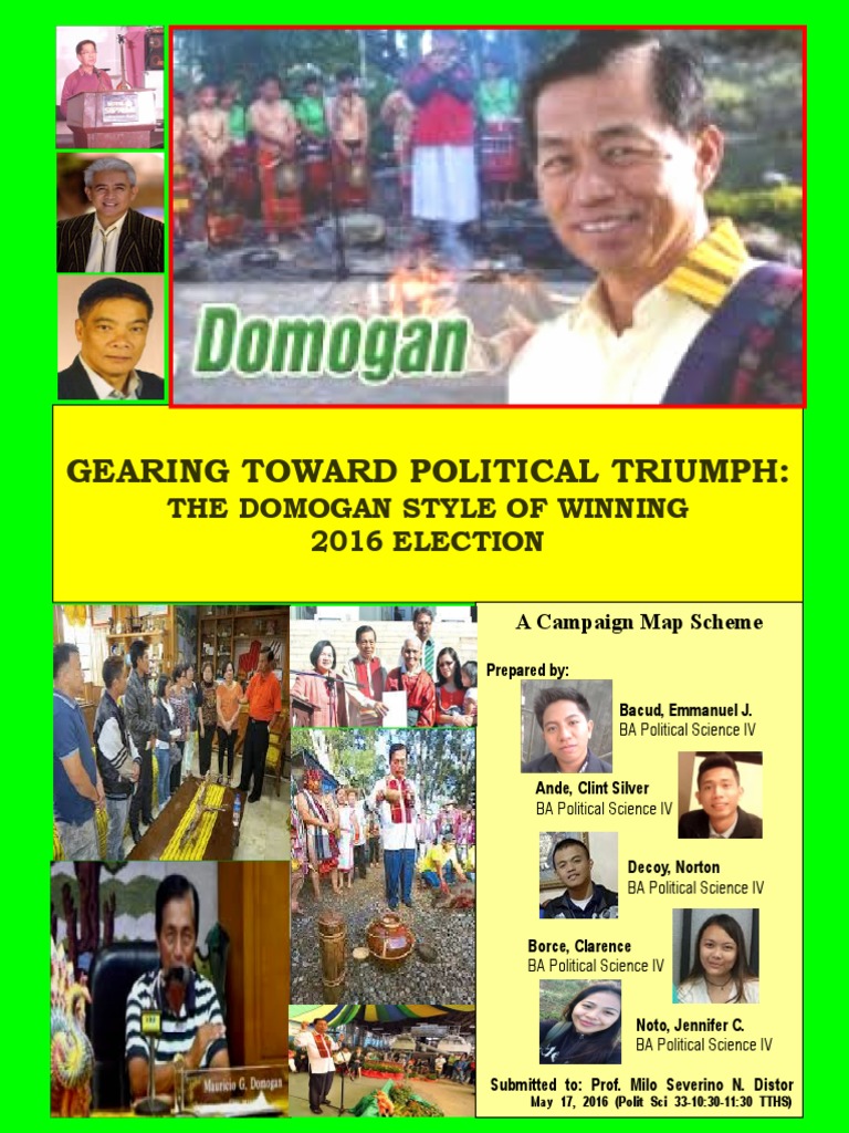 The Domogan Campaign Strategy | PDF