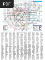 Great Northern and Thameslink Route Map | PDF | Transportation ...