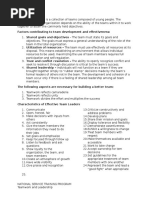 Team Building Questionnaire | PDF | Team Building | Leadership