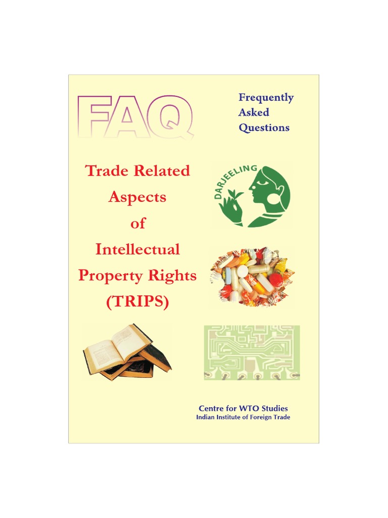 Trips PDF | PDF | Trips Agreement | Intellectual Property