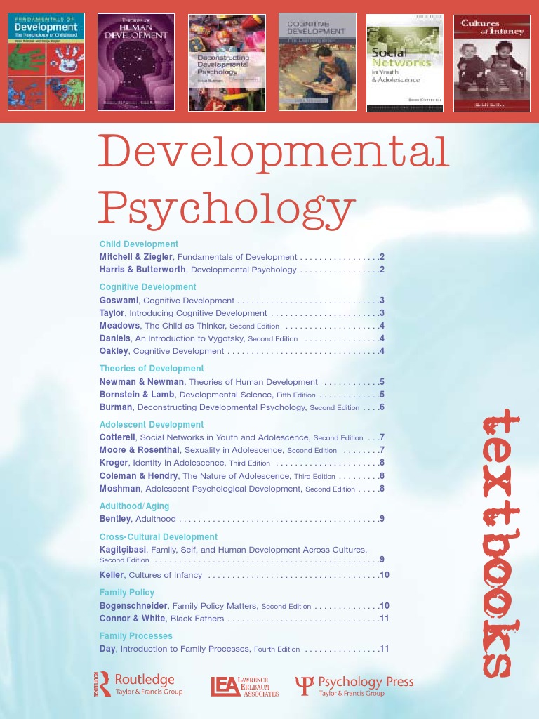 2007developmentaltextbook US | PDF | Developmental Psychology | Adolescence