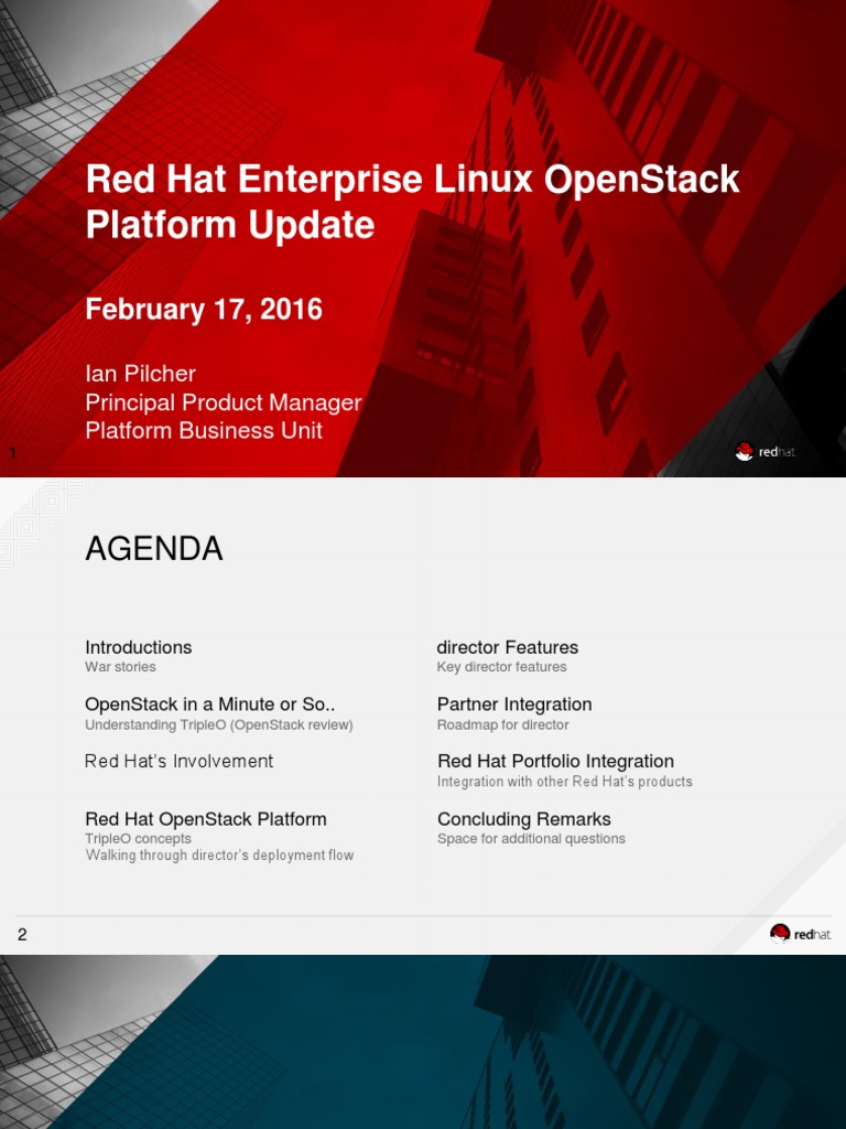 OSP8 Roadmap | PDF | Open Stack | Cloud Computing