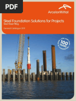 AZ 19-700 - ArcelorMittal - Steel Sheet Piles | PDF