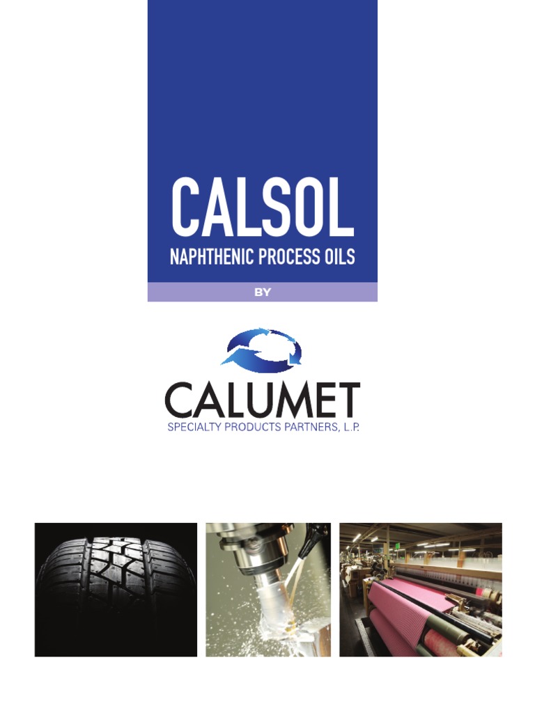 Calsol Process Oils | PDF | Oil Refinery | Petroleum