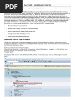 Define Variant For Open and Close Posting Periods - SAP OB52 - SAP ...