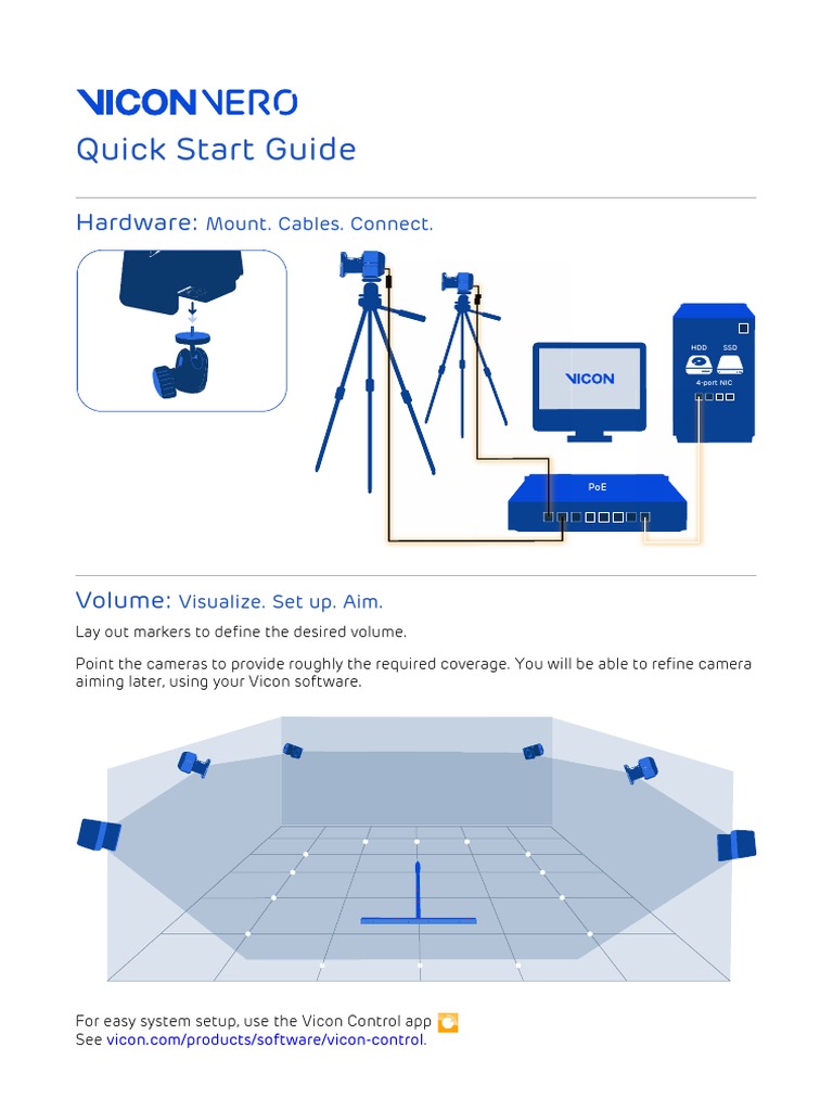 Vicon Vero Quick Start | PDF | Electromagnetic Interference | Waste