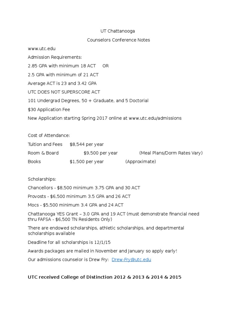 Utc 2016 | PDF | University And College Admission | Students