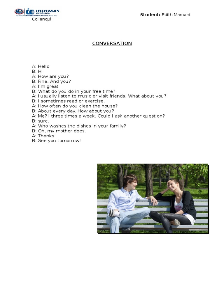Conversation | PDF