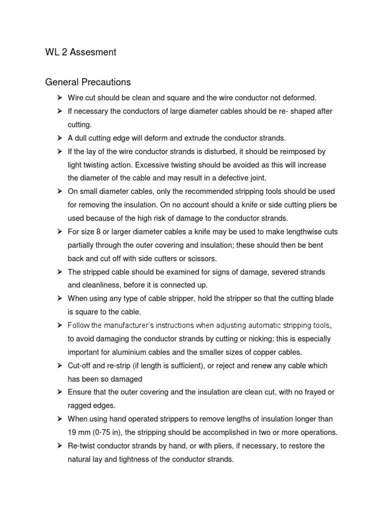 Aviation Assessment | PDF | Cable | Electrical Conductor