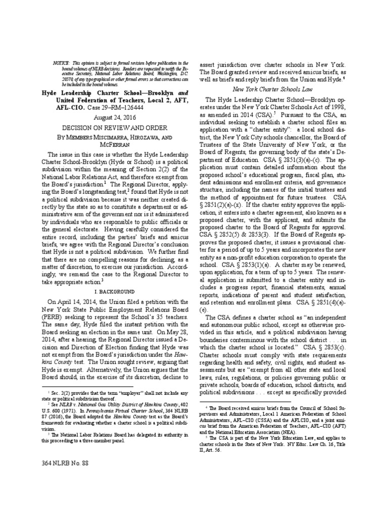 Board Decision NLRB | Download Free PDF | National Labor Relations ...