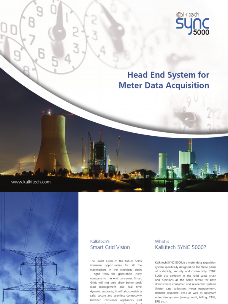 Head End System For Meter Data Acquisition | Download Free PDF | Smart ...