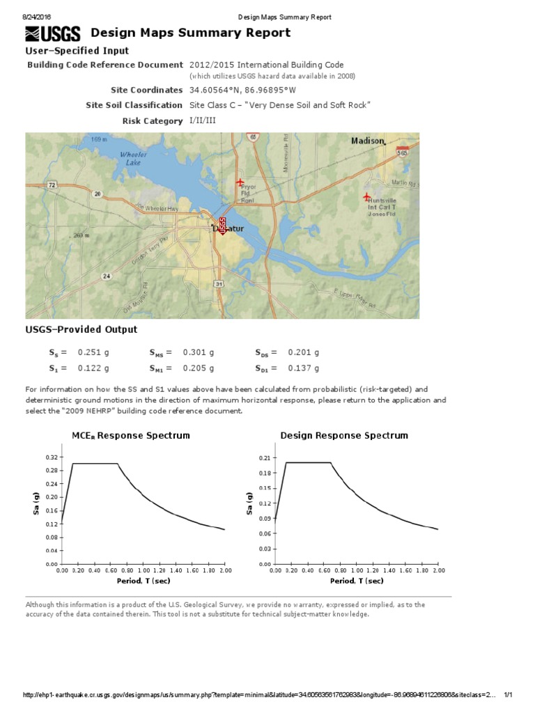 Seismic Load Soil Class C | PDF | Science & Mathematics