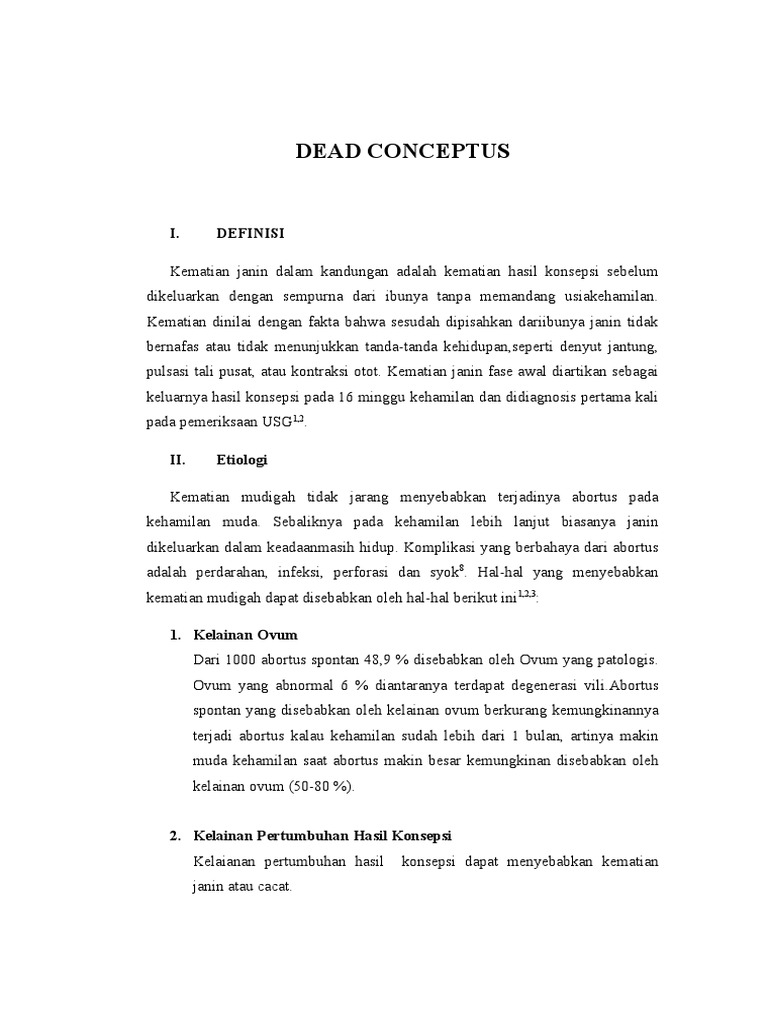 Death Conception FIX | PDF