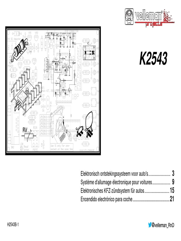 Assembly Manual k2543 | PDF