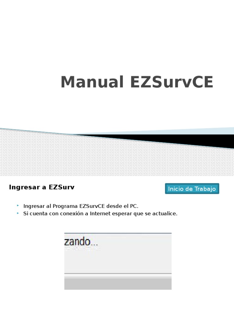 Manual PP EZSurv | PDF | Archivo de computadora | Point and Click