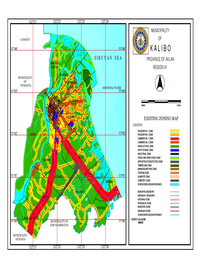 Existing Zoning Map of Kalibo | PDF