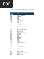 Airlines 3-Letter Codes (IATA) | PDF